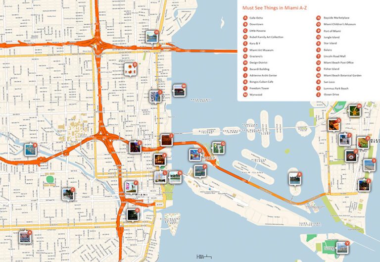 Mapa Interactivo de Miami 🗺️ + Descargas GRATIS - Descubre Miami